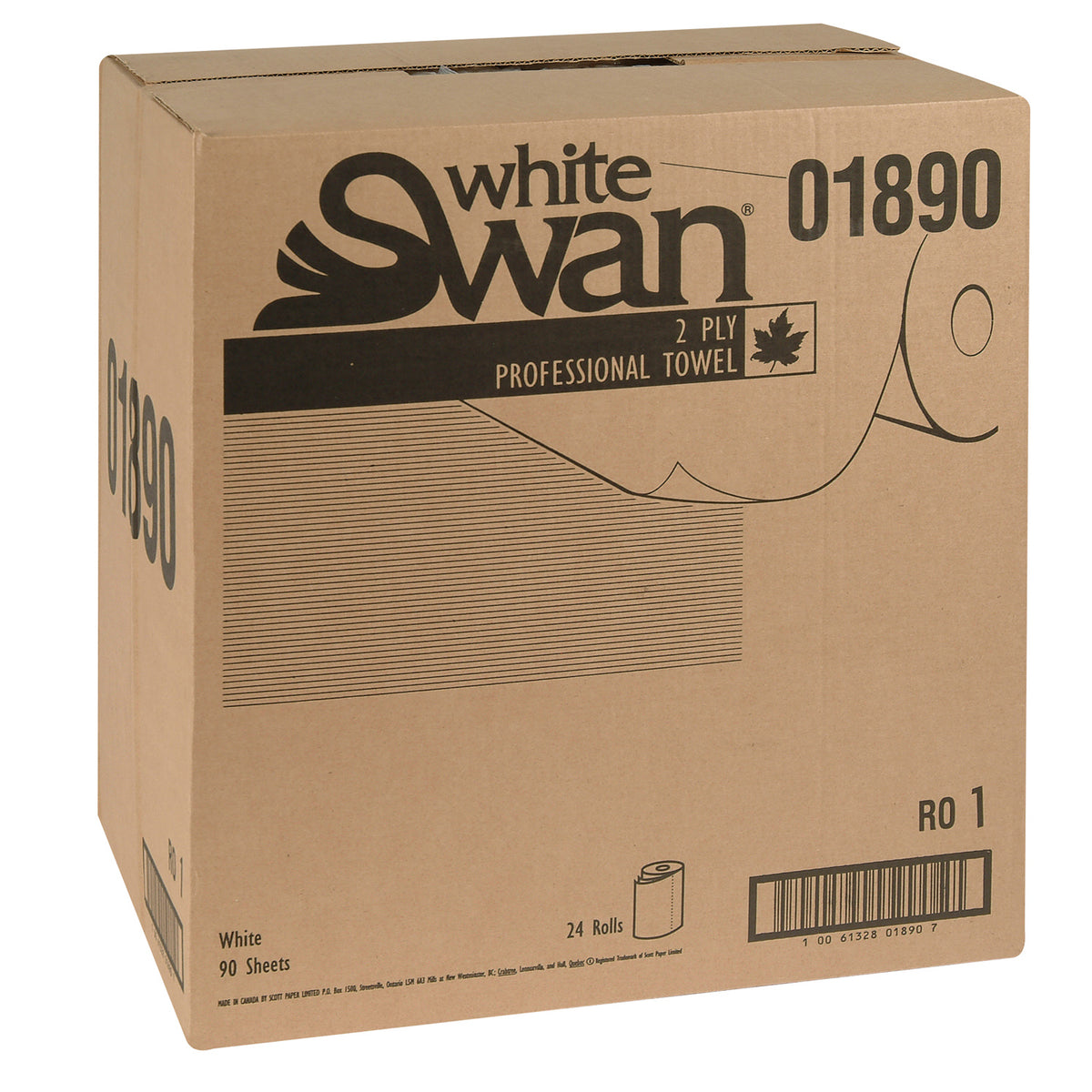 White Swan Professional Paper Towels 2 Ply 24 rolls [$1.66/ea]